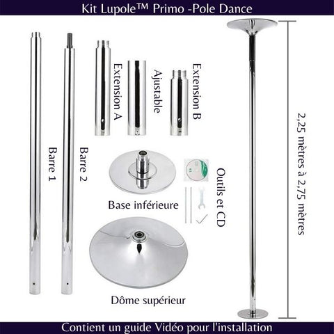 Barre De Pole Dance Sans Fixation Plafond